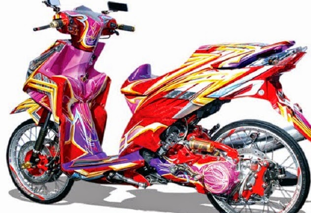 Galeri Koleksi Gambar Modifikasi Motor Vario Techno Termahal Keren ...