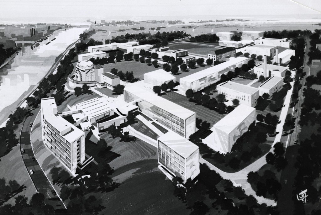 Self Initiated. : Marcel Breuer, The College on a Hill.