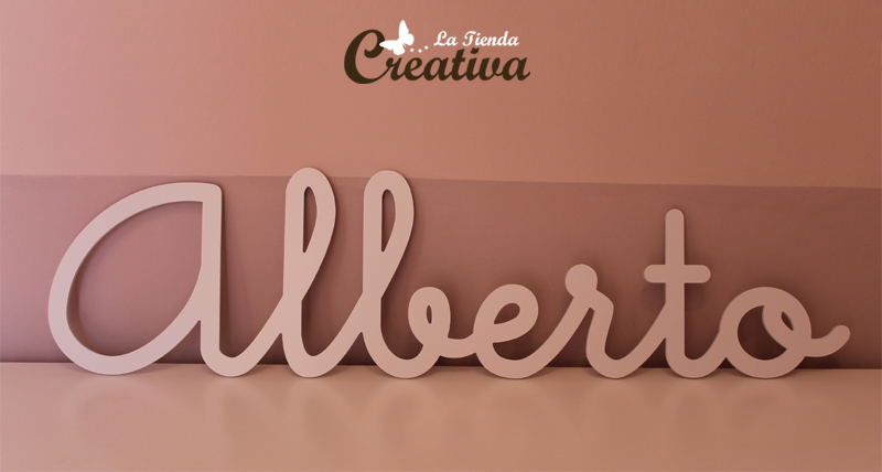 La Tienda Creativa - Letras para decorar y mucho más: Nombre para ...