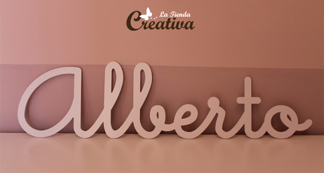 La Tienda Creativa - Letras para decorar y mucho más: Nombre para ...