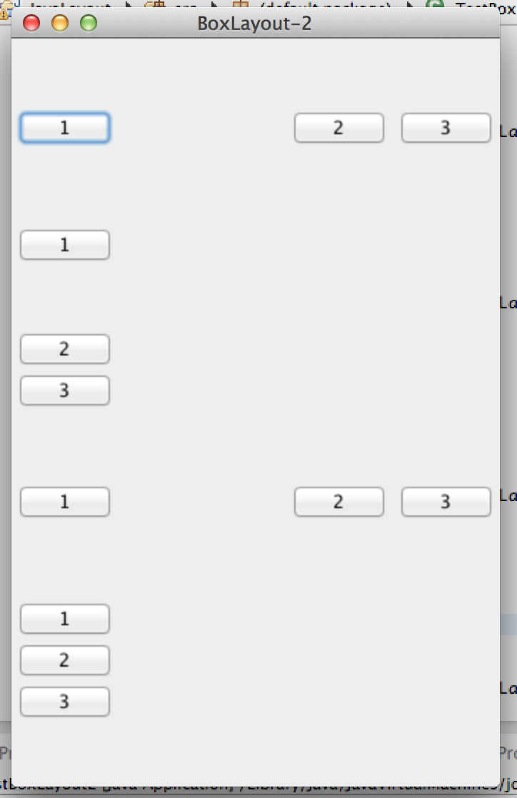 丹丹的筆記本: Layout - BoxLayout