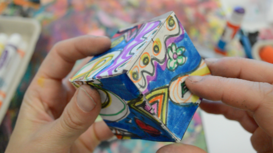 Make A Mark: Flipped Lesson: Doodle Cube