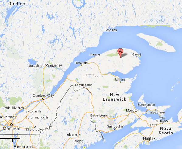 Streaming Together: Perce' on the Gaspe Peninsula/ Adventure Caravans ...