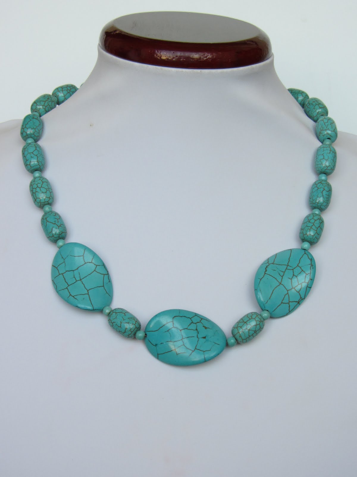 hobbylibelula: Colier turcoaz - indisponibil