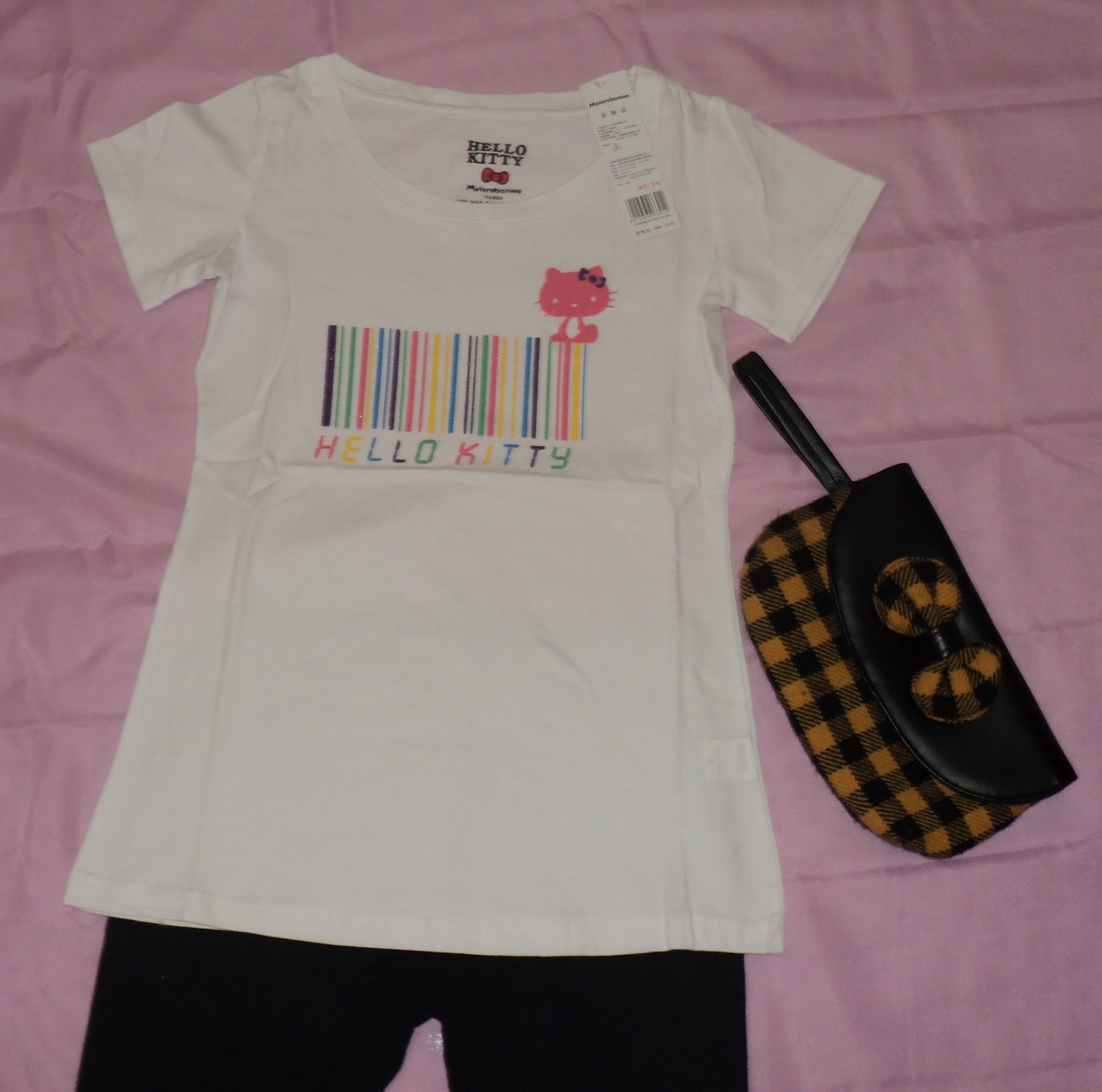 Kaos Hello Kitty "Barcode White" : Toko Online Hello Kitty Figure ...