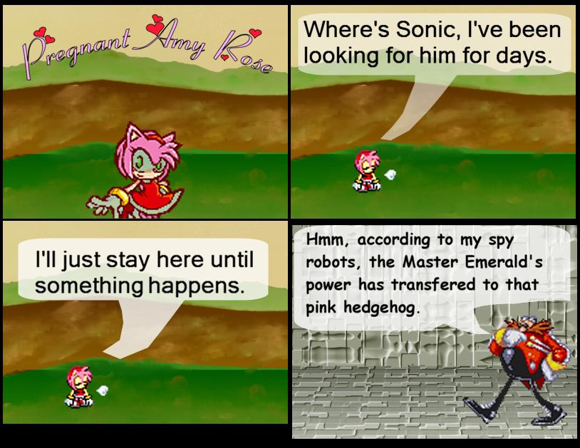 Pregnant Amy Rose Sonic X