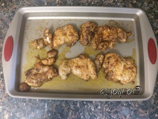 Libro de recetas para mi hijo: POLLO ENNEGRECIDO "BLACKENED CHICKEN"