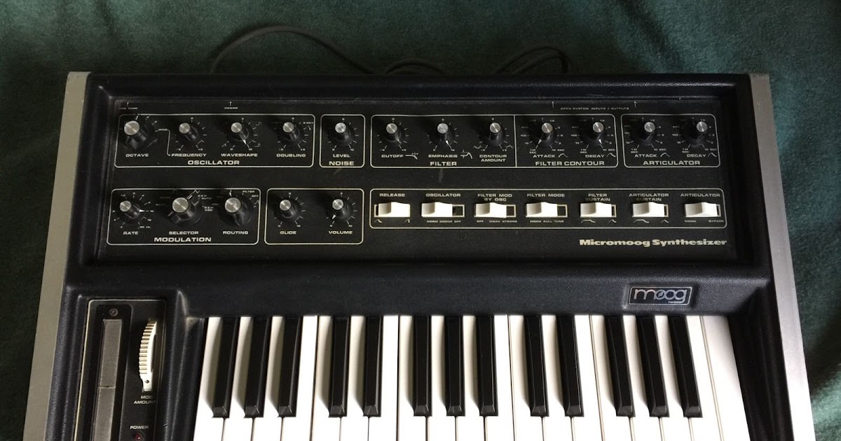 MATRIXSYNTH: Moog Micromoog SN 1070