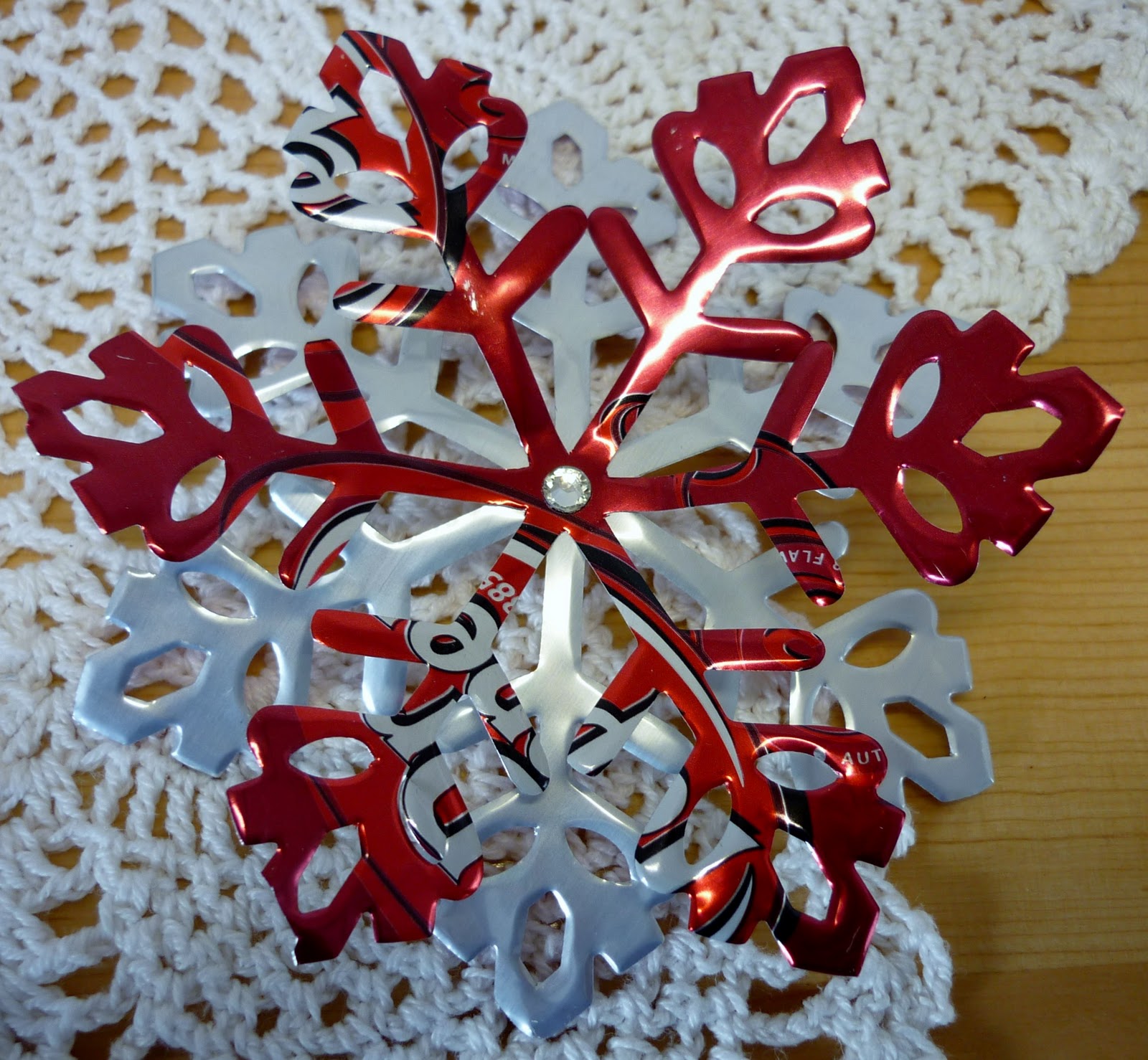 Papercrafts Love Affair: Soda Can Ornaments