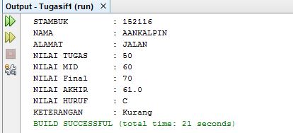 Berikut Contoh Program Java Menginput data Menggunakan Libarry DataInputStream