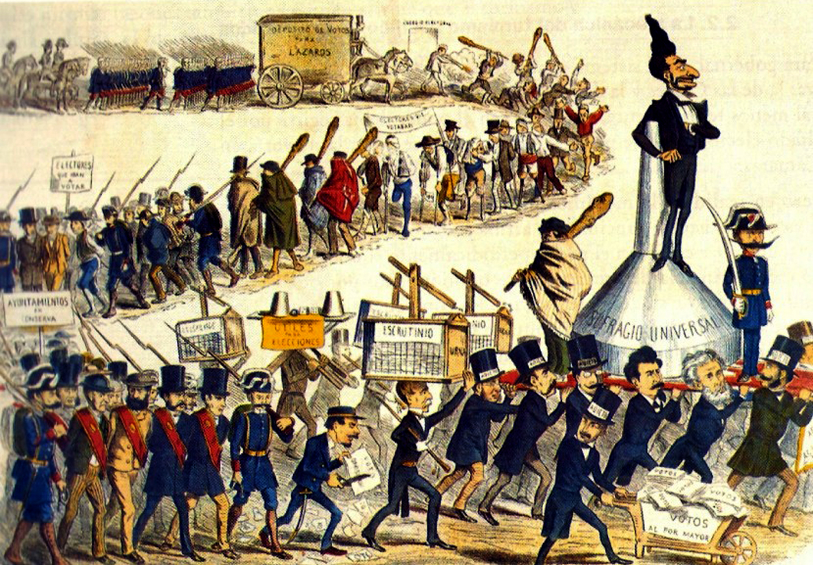 Historia de España Contemporánea: Sufragio Universal