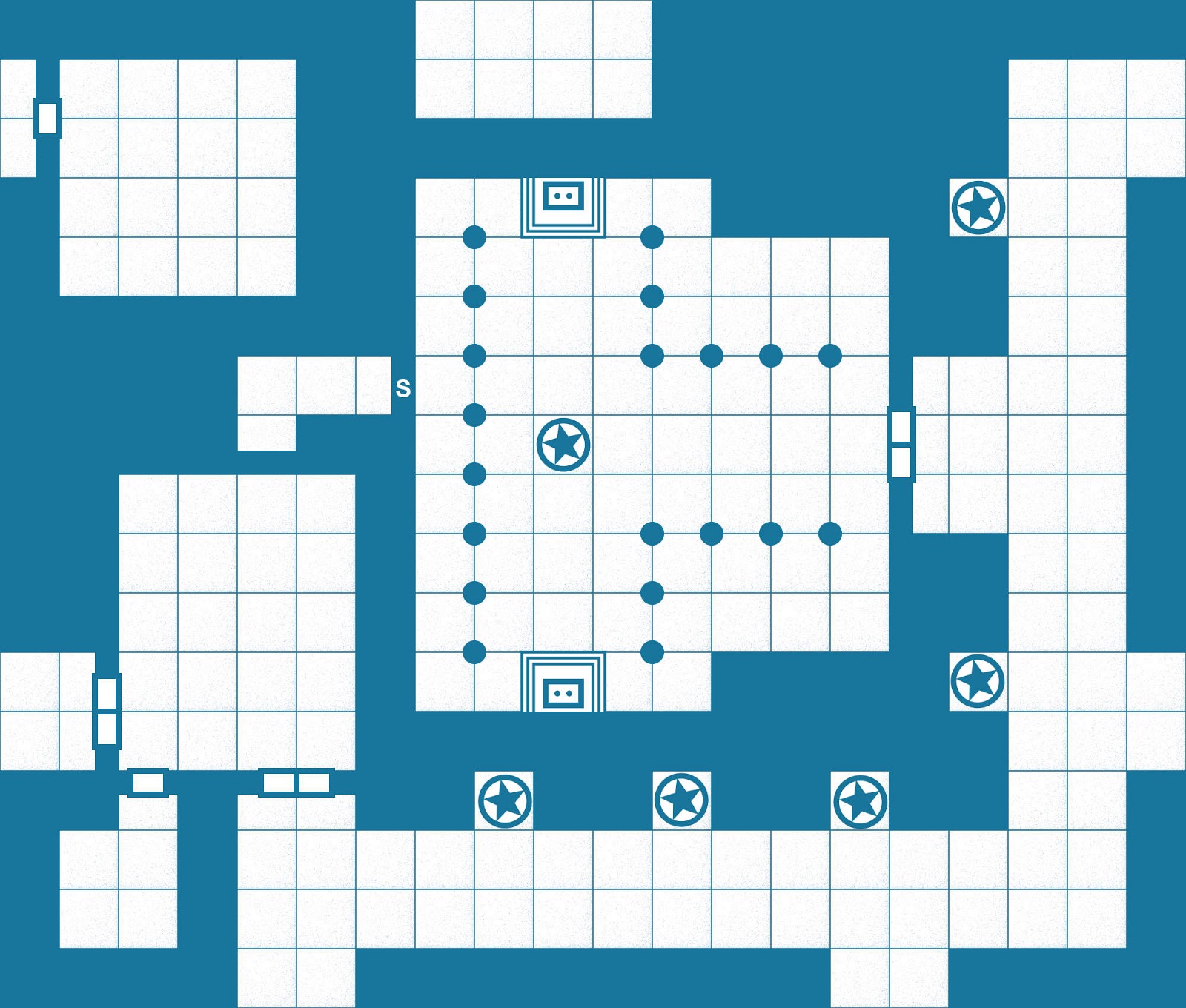 Random Diversions: Old Blue - Dungeon Maps Are Always Good