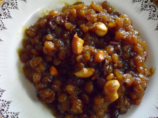 Hayagreeva - A Special Sweet With Bengal Gram Dal & Jaggery
