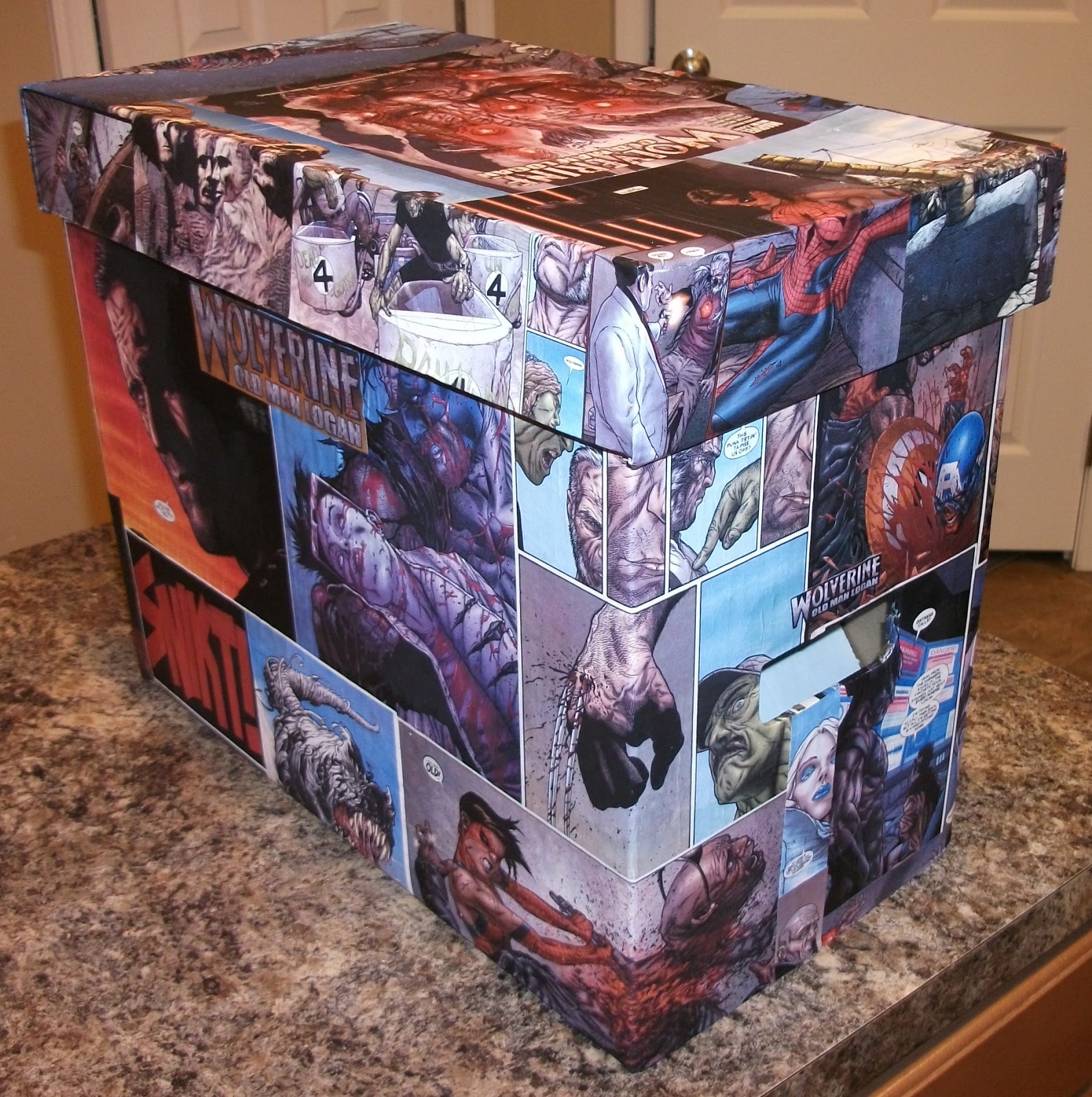 Kracalactaka Creations Comic Decoupage Blog: Darkness Comic Decoupage ...