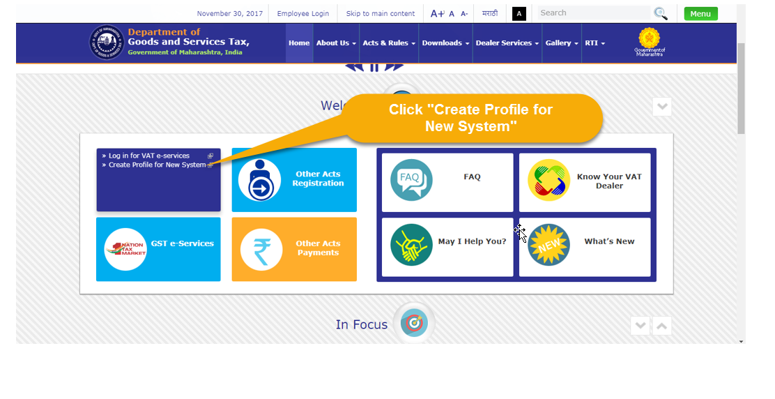 GSTNagar: GST - mahagst.gov.in