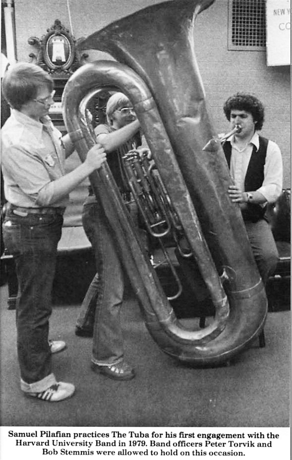 Strictly Oompah: Gilmore and the giant Harvard tuba
