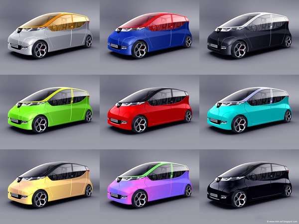 Beautiful Car Color and Trim Design