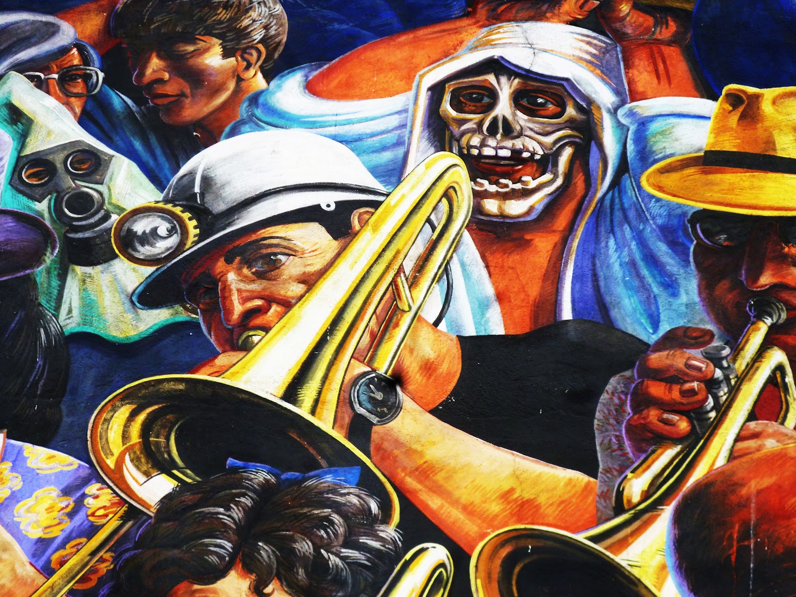 Dr Tony Shaw: Hackney Peace Carnival Mural, Dalston: London #5