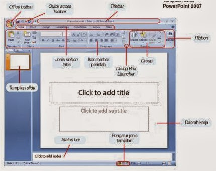 Fitur-Fitur Pada Microsoft Office Power Point 2007 | Kita Bisa