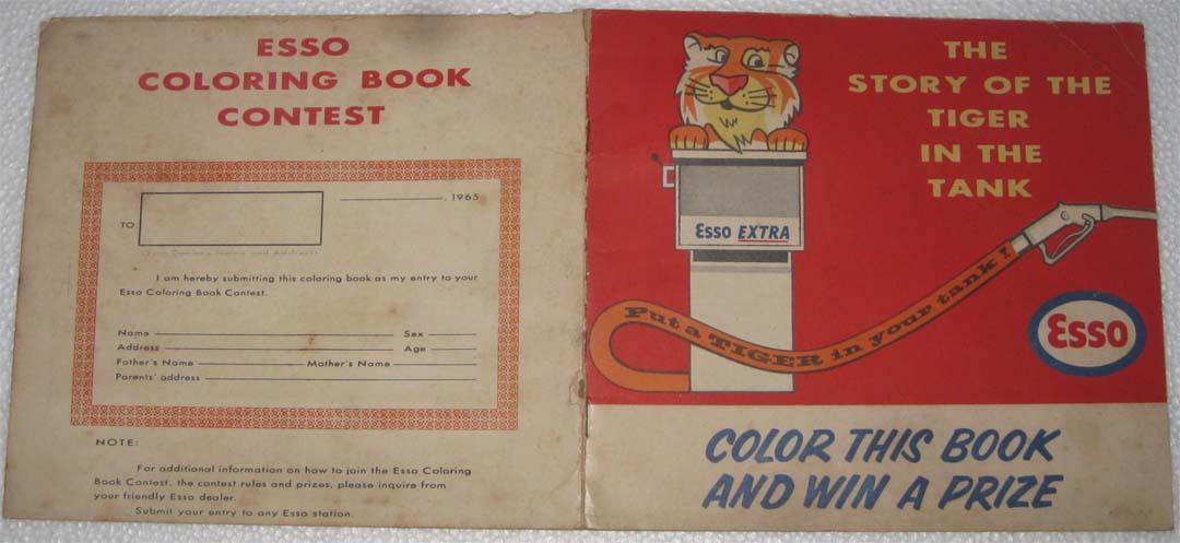 A FLY AND A FLEA: 260. ESSO COLORING BOOK