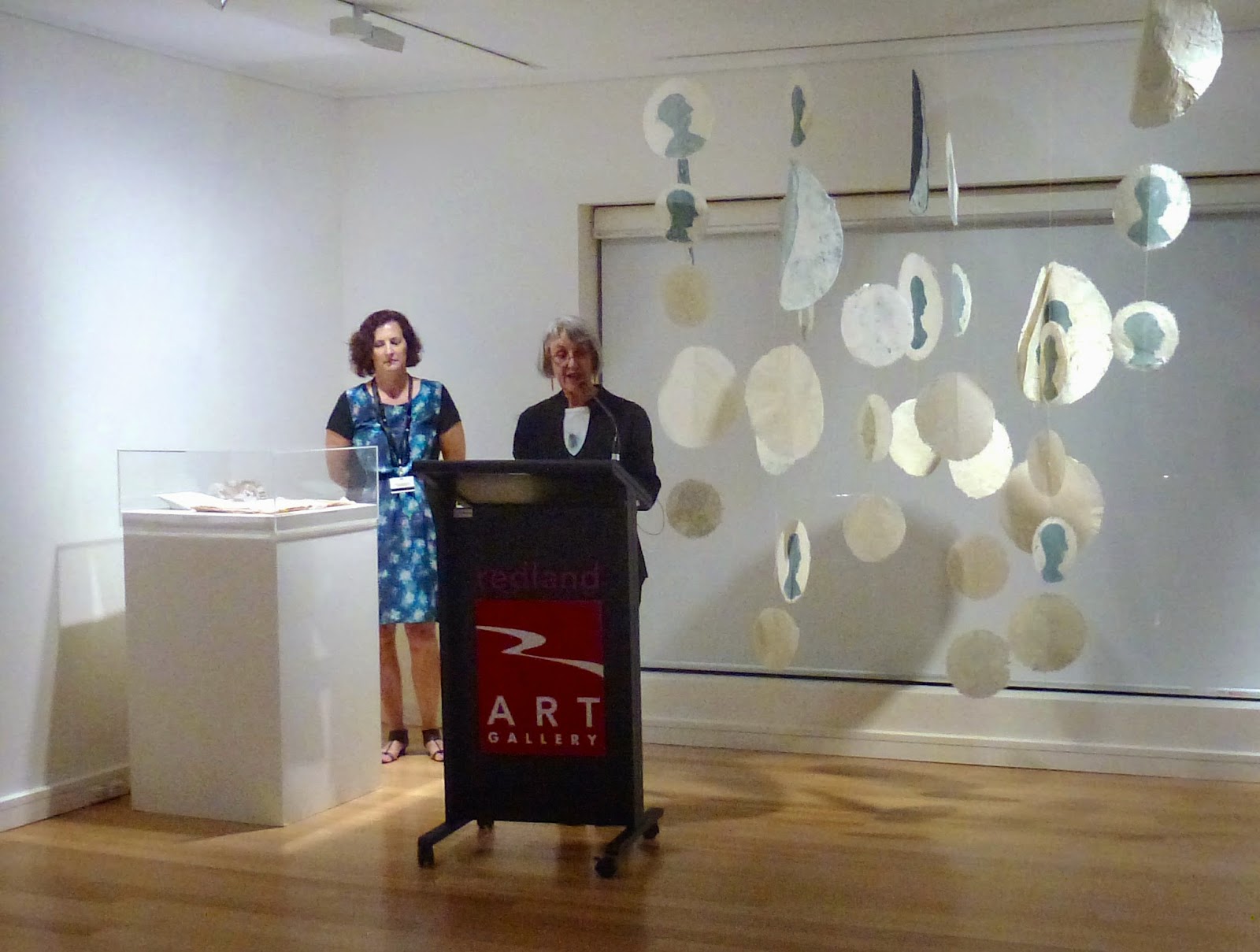 PERSONAL HISTORIES: Installation Week & Opening Night - Redland Art ...