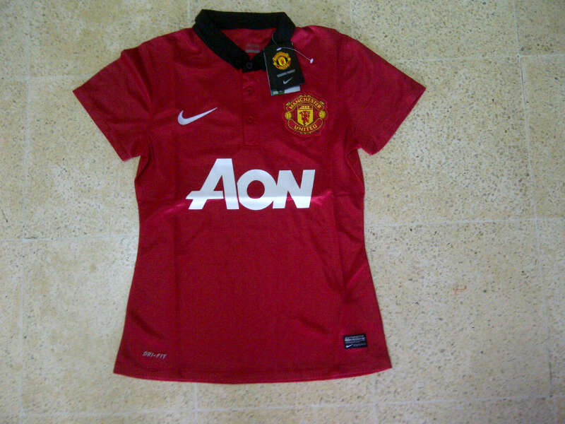 Jual Jersey MU Home Ladies 2014 Berkerah ~ Jual Jersey Grade Ori (Original)