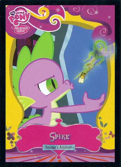 My Little Pony Spike [Twilight's Assistant] Series 2 Trading Card | MLP ...