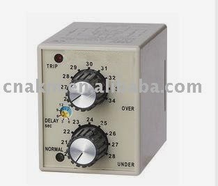 شرح over and under voltage relay موقع الهندسة الكهربية