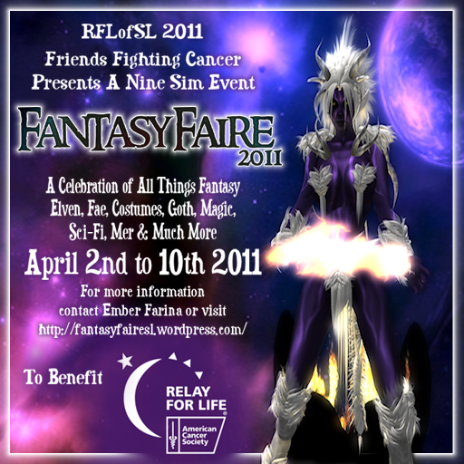 FANTASY FAIRE 2011 BENEFITS RELAY FOR LIFE ~ The SL Enquirer