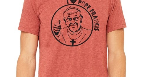 Can you use the Pope's image on T-shirts and gadgets?