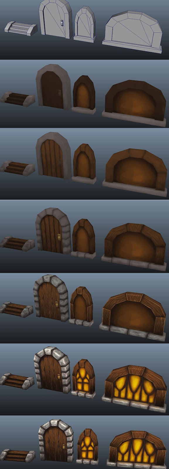 OJ ENVIRONMENT ARTIST BLOG: Blizzard Styled Texture Painting & Modular ...
