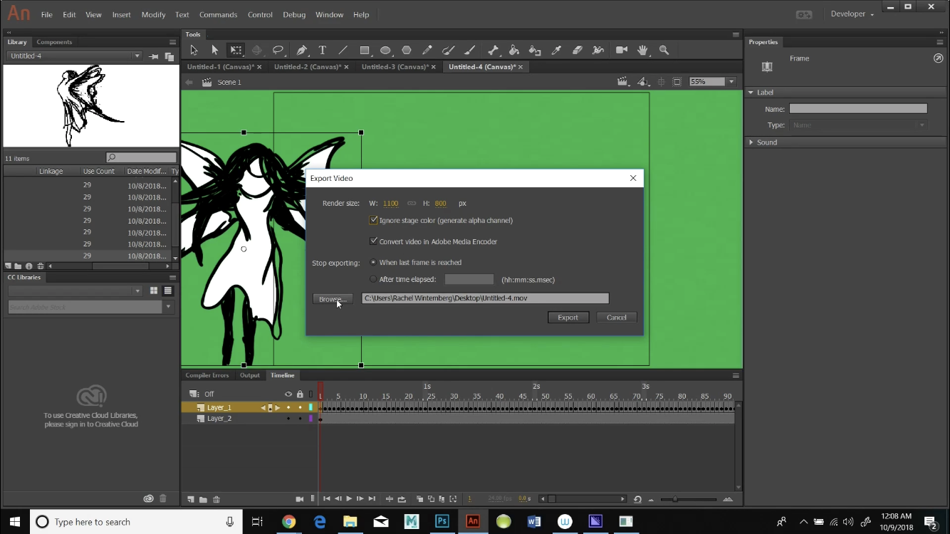The Helpful Art Teacher: Adobe Animate; an introduction. Creating ...
