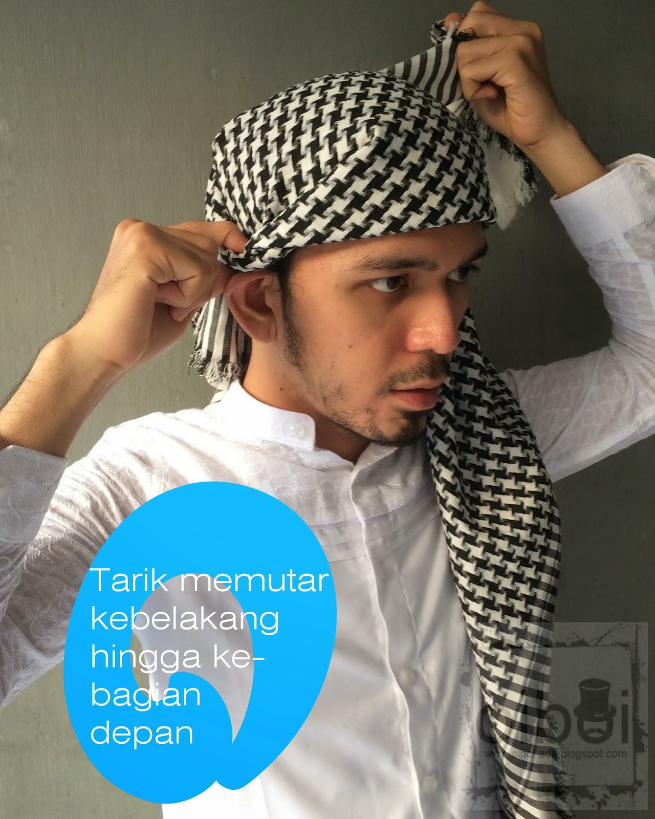 Cara Memakai Sorban