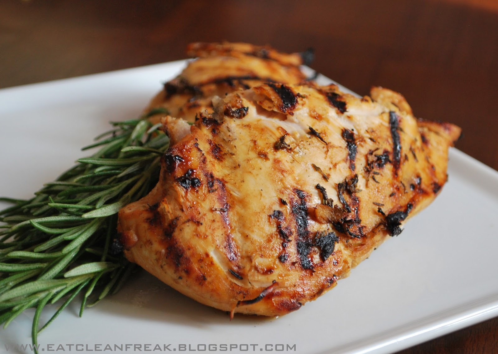CLEAN FREAK: Lemon Herb {grilled} Chicken