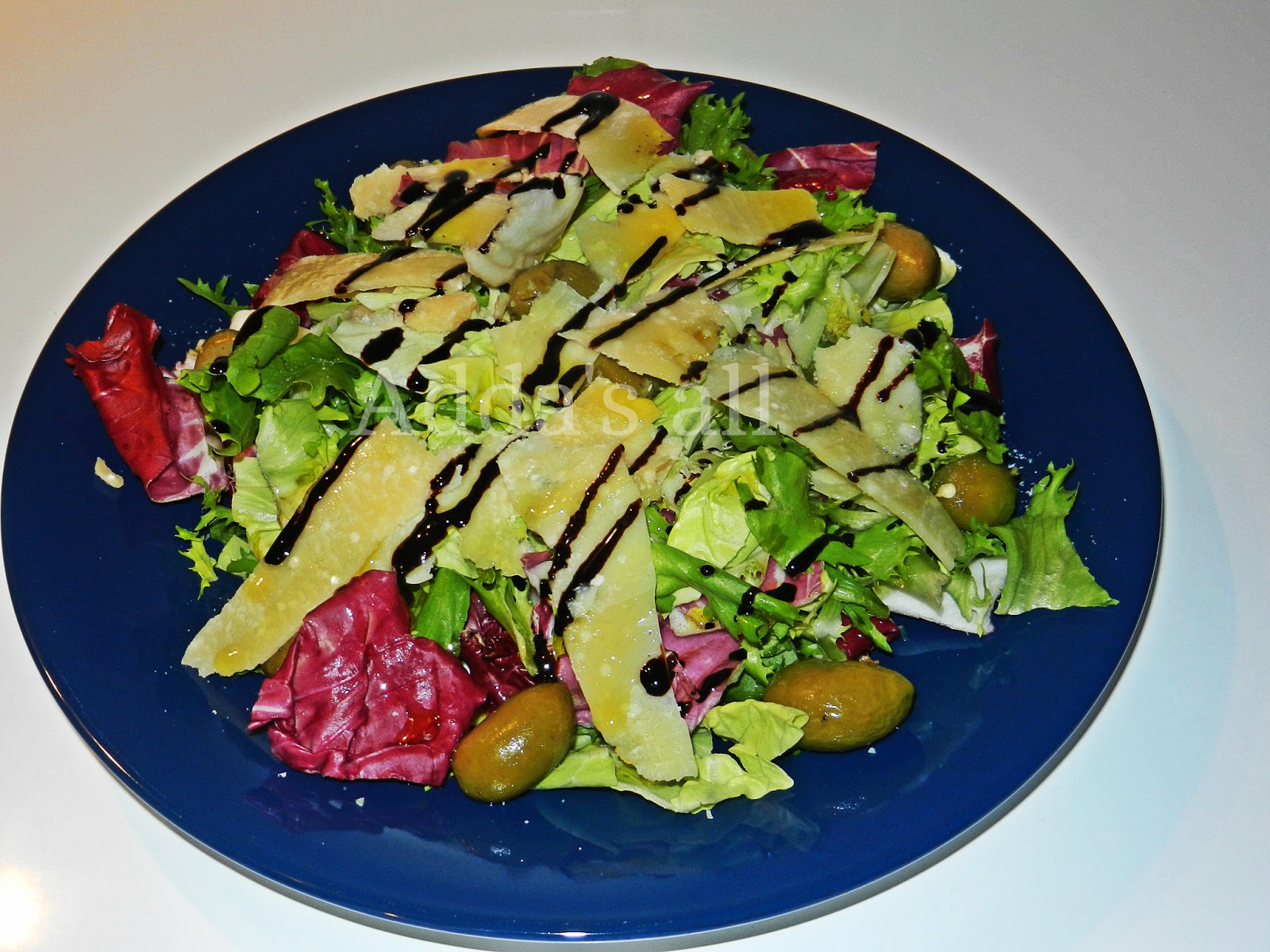 Adda's All : Insalata Mista con scaglie di Parmigiano