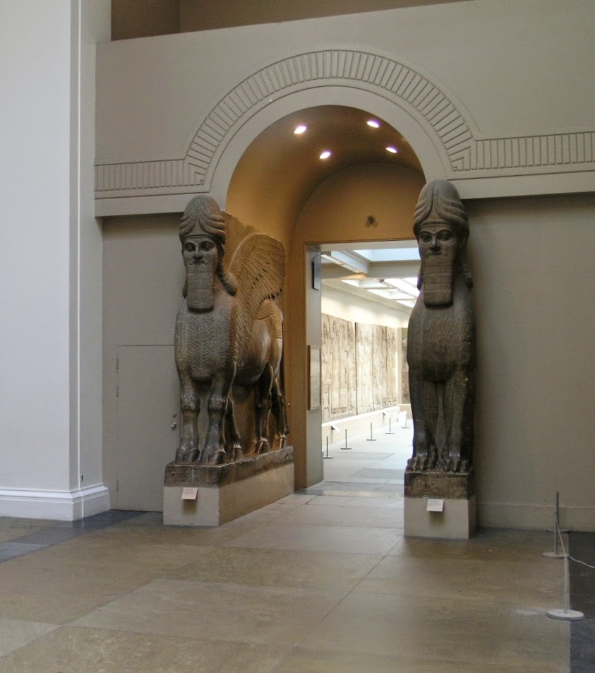 ARTE E ICONOGRAFÍA: LOS TOROS ALADOS DE NIMRUD