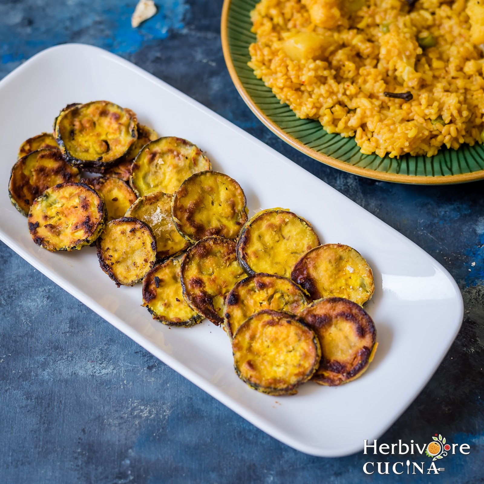 Begun Bhaja | Pan-fried Eggplant Fritters