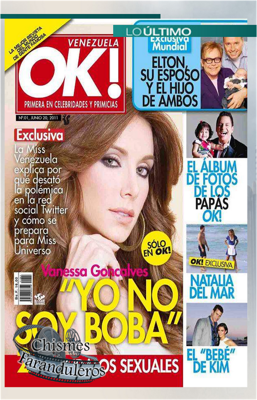 Chismes faranduleros : La revista OK! llega a Venezuela. En su Primera ...