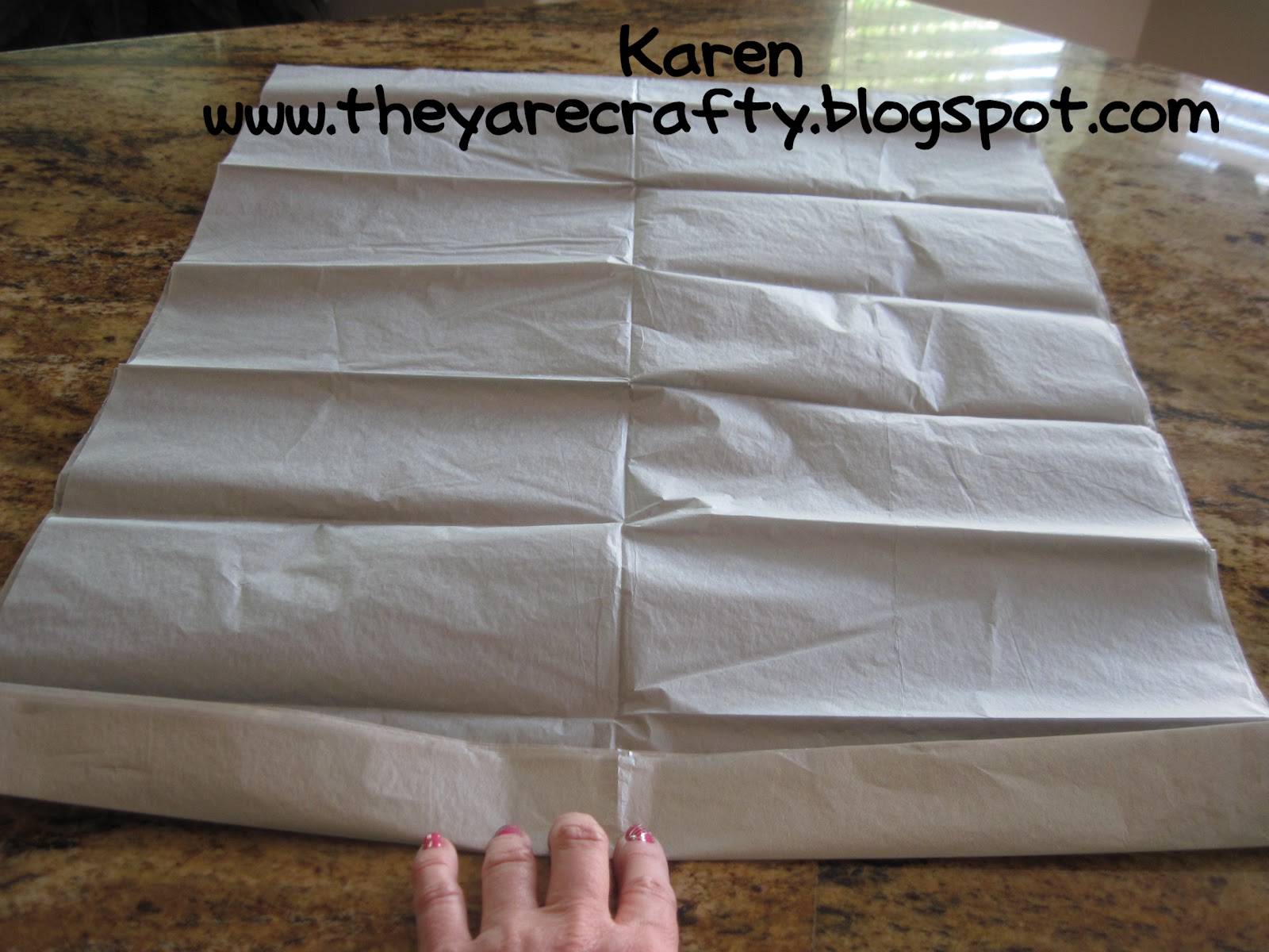 They Are Crafty: Tissue Paper Balls