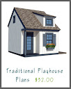 8'x8' Playhouse with Loft Plans