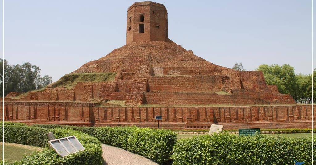 Chaukhandi Stupa, onde Buda encontrou seus primeiros cinco discípulos ...