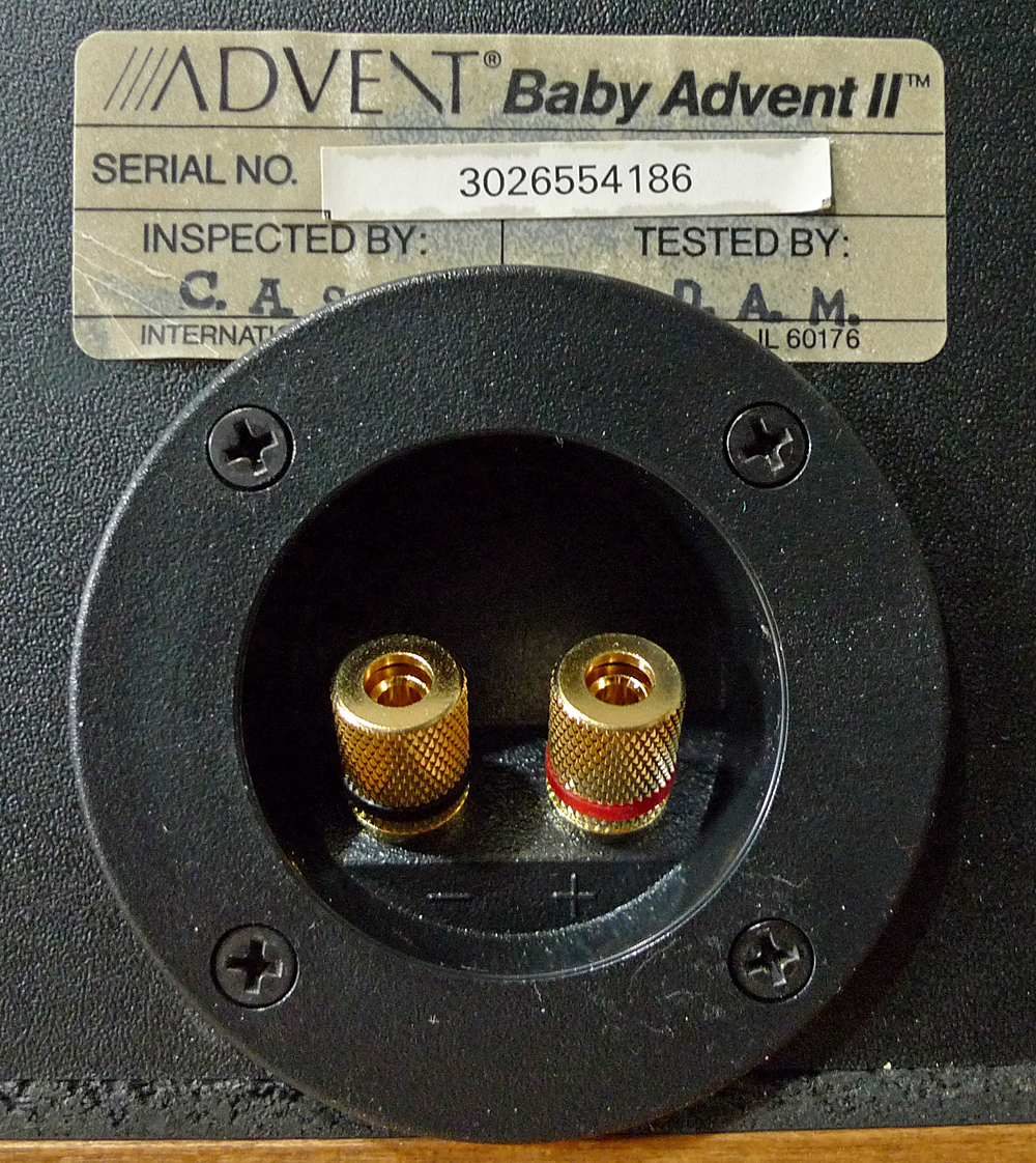 The Robb Collections: Restomoding a pair of Vintage Advent Baby Advent ...