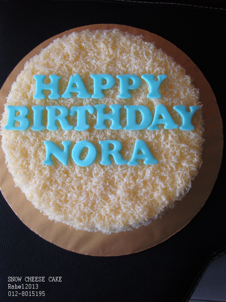 I Love Cake: Kek Snow Cheese untuk Nora