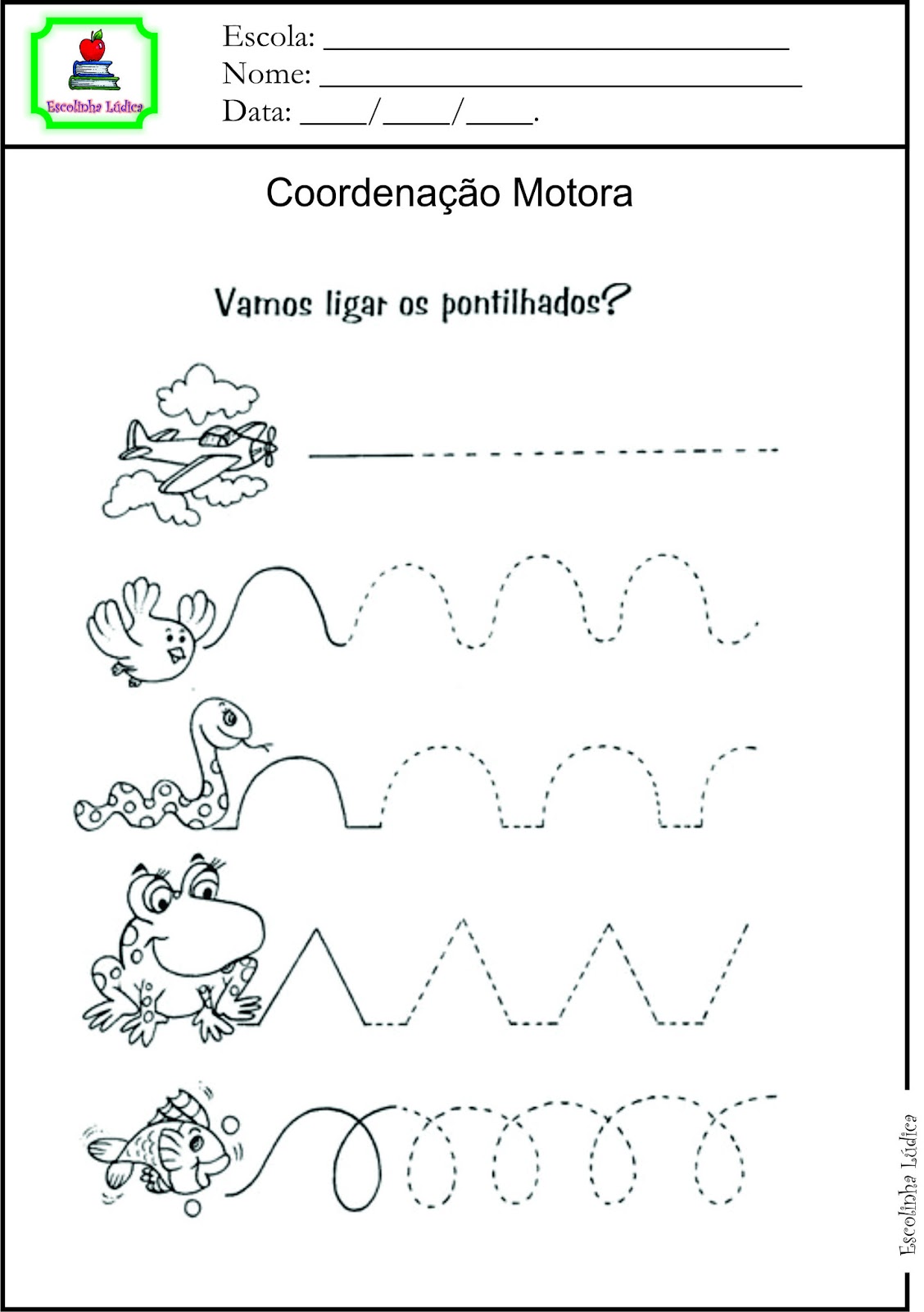 Testes De Coordenação Motora - RETOEDU