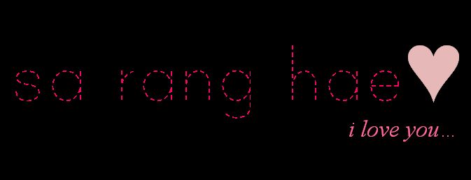 Through my glasses: Nan noreul saranghae