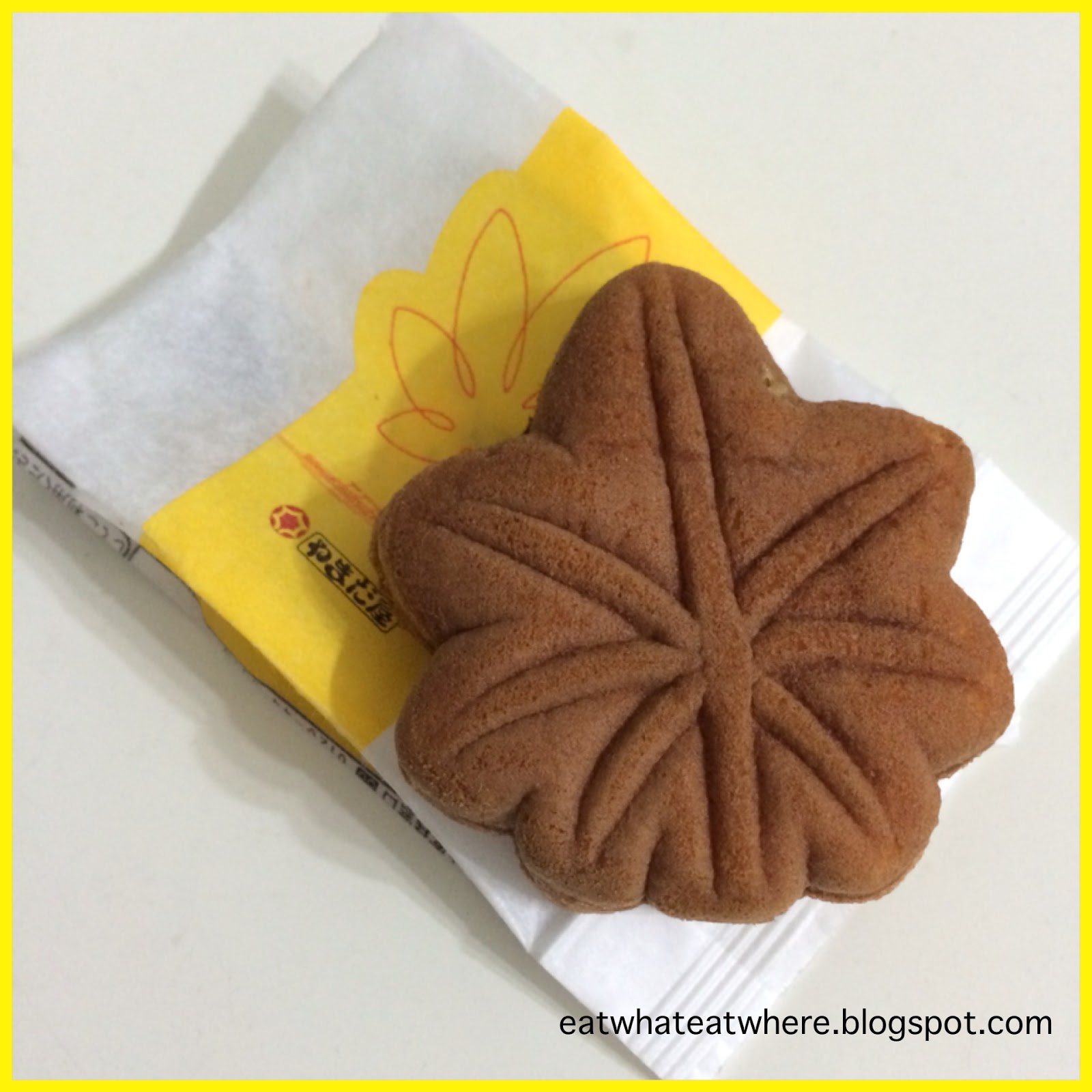 Eat what, Eat where?: Just One Food - Momiji Manju
