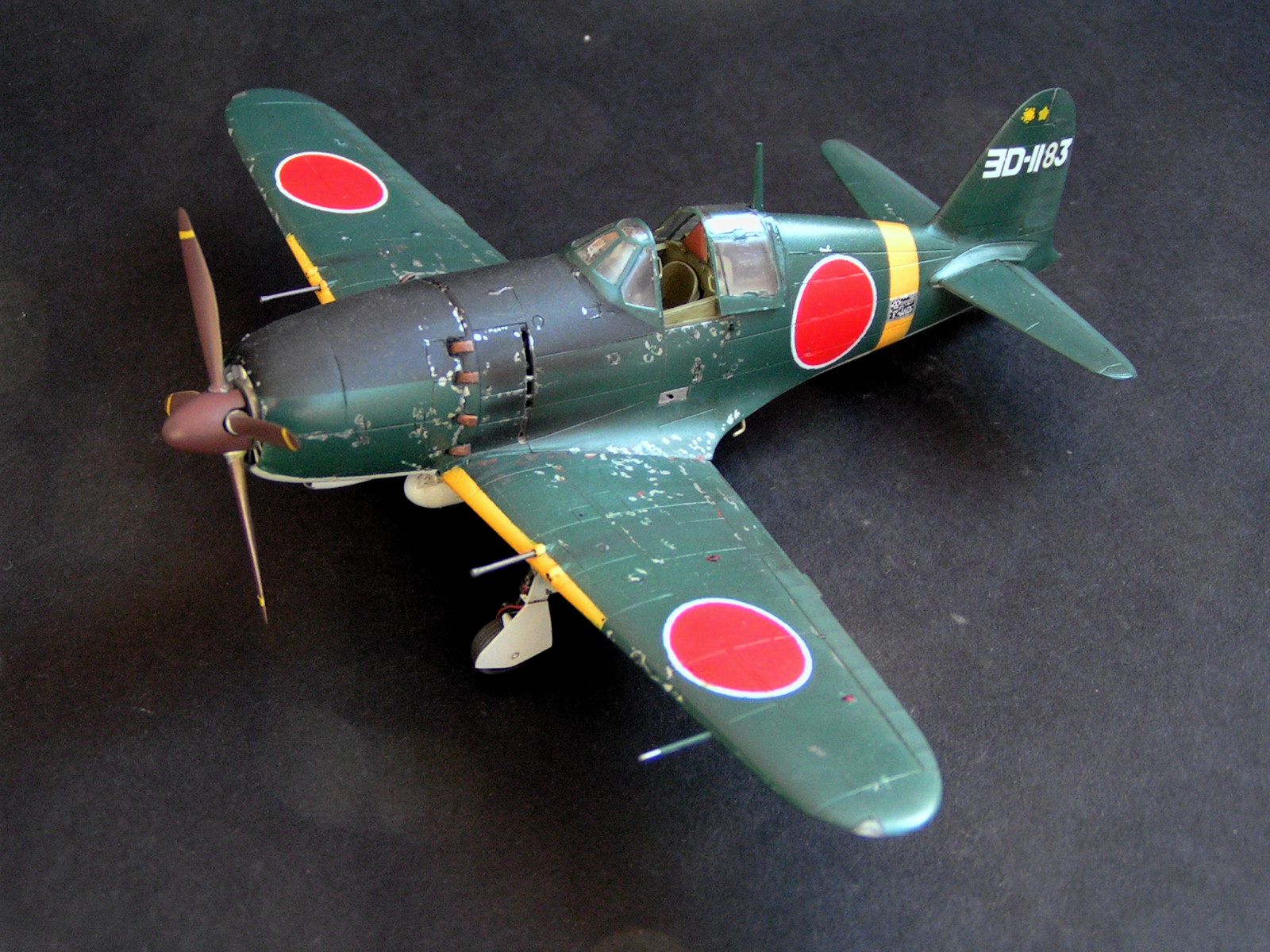 Historical Miniatures by Calin Ungureanu: Mitsubishi J2M Raiden