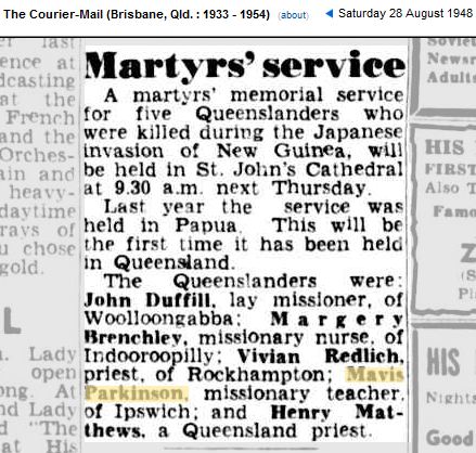 Australian Christian Martyrs: The Buna Beach New Guinea Martyrs of Aug ...