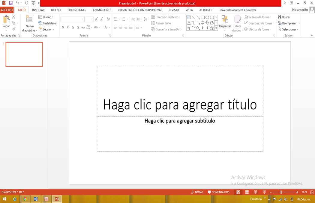 TECNOLOGIAS DE LA COMUNICACION Y LA INFORMACION: como entrar a PowerPoint