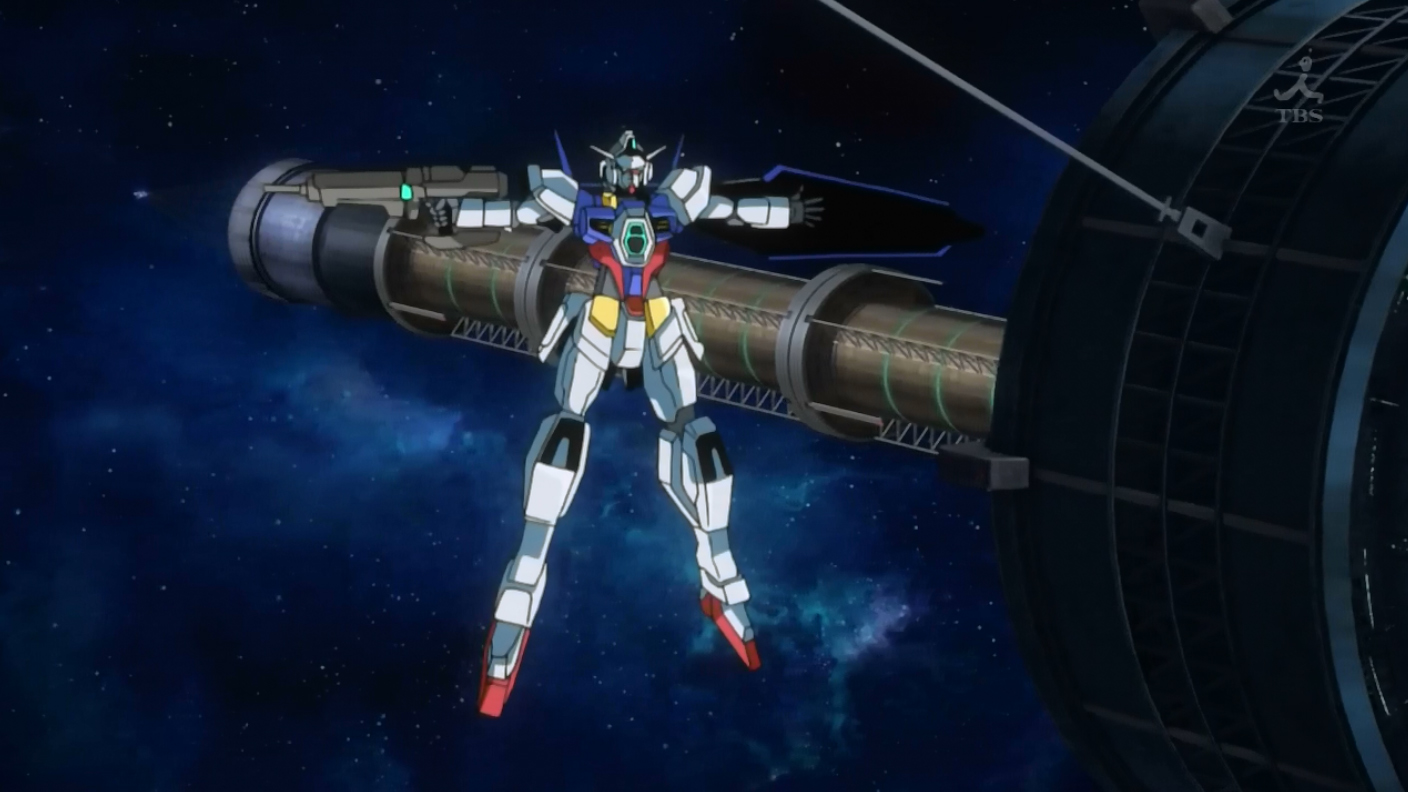 GUNDAM GUY: Gundam AGE Episode 3 'Shattered Colony' - Summary & Images